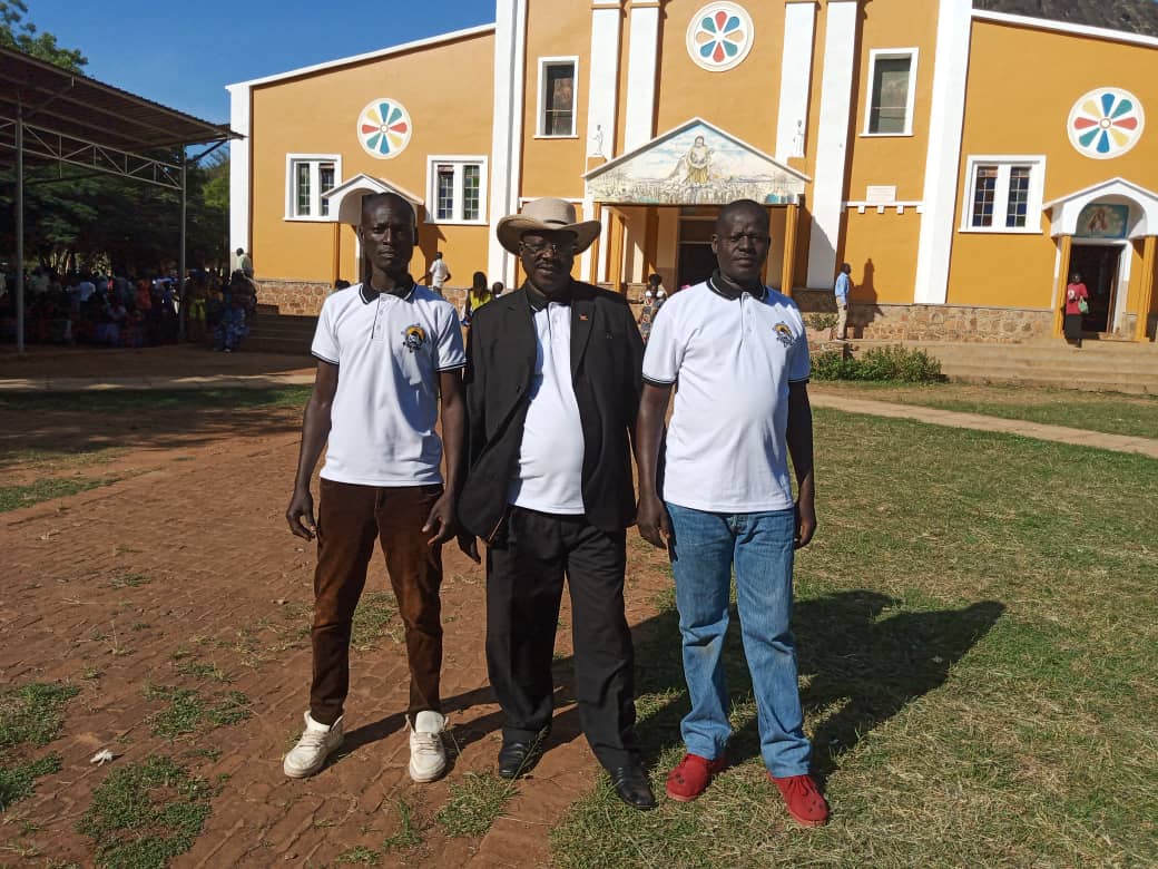 Kalongo Boda- Boda Association (KBBA) celebrate mass the Sacred Heart ...